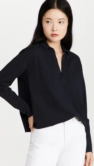 Frank & Eileen Popover Henley Tee - British Royal Navy