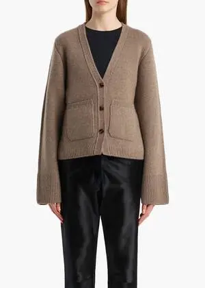 Khaite Scarlet Cardigan - Barley