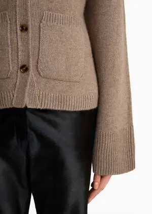 Khaite Scarlet Cardigan - Barley