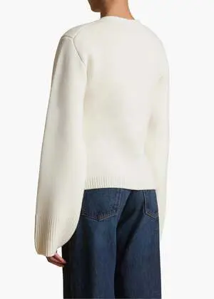 Khaite Scarlet Cardigan - Glaze