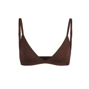 SKIMS Fits Everybody Triangle Bralette Brown