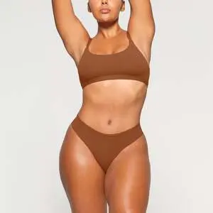SKIMS Thong | Medium Neutral | 2xs | Fits Everybody Bronze