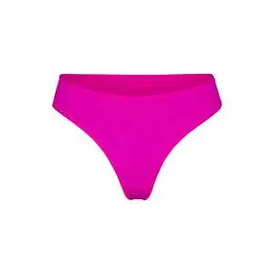 SKIMS Thong | Medium Neutral | 2xs | Fits Everybody Fuchsia