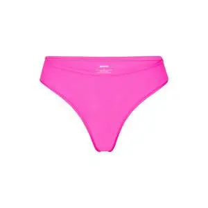 SKIMS Thong | Medium Neutral | 2xs | Fits Everybody Neon Pink