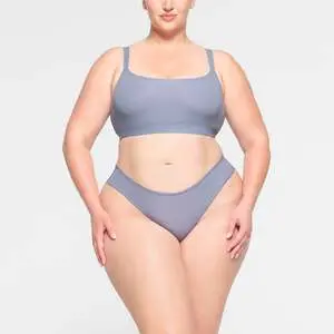 SKIMS Thong | Medium Neutral | 2xs | Fits Everybody Slate