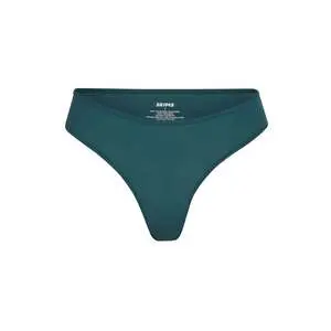 SKIMS Thong | Medium Neutral | 2xs | Fits Everybody Teal