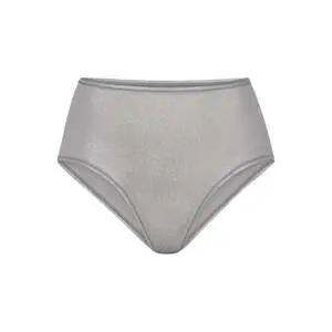 SKIMS Full Brief | Red | Xs | Fits Everybody Silver