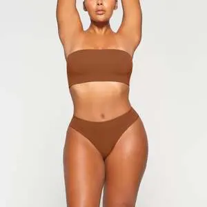 SKIMS Cheeky Brief | Light Neutral | 2xs | Fits Everybody Bronze