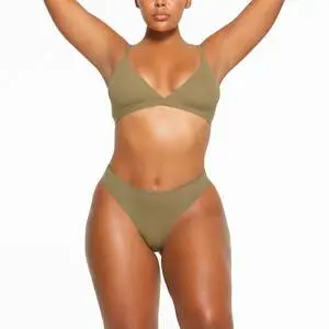 SKIMS Cheeky Brief | Light Neutral | 2xs | Fits Everybody Khaki