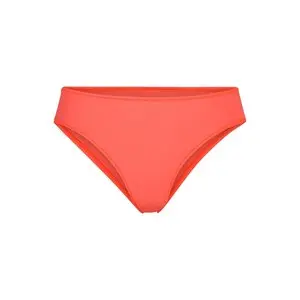 SKIMS Cheeky Brief | Light Neutral | 2xs | Fits Everybody Neon Coral