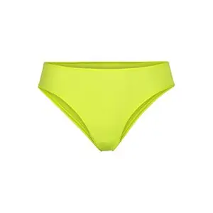 SKIMS Cheeky Brief | Light Neutral | 2xs | Fits Everybody Neon Lime