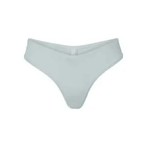 SKIMS Dipped Thong | Green | 2xs | Cotton Jersey Frost