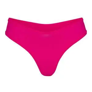 SKIMS Dipped Thong | Green | 2xs | Cotton Jersey Raspberry