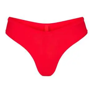 SKIMS Dipped Thong | Green | 2xs | Cotton Jersey Ruby
