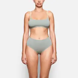 SKIMS Full Brief | | | Cotton Jersey - Mineral