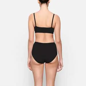 SKIMS Full Brief | | | Cotton Jersey - Soot