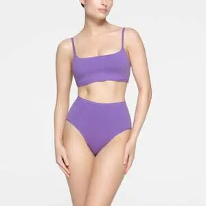 SKIMS Cotton Jersey Full Brief Ultra Violet
