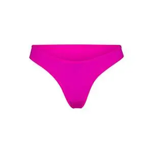 SKIMS Dipped Front Thong | Medium Neutral | 2xs | Fits Everybody Fuchsia