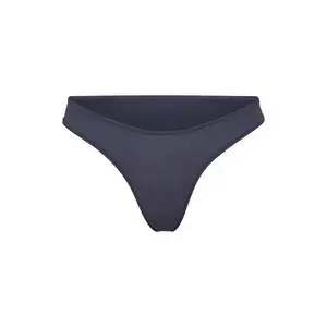 SKIMS Dipped Front Thong | Medium Neutral | 2xs | Fits Everybody Marine