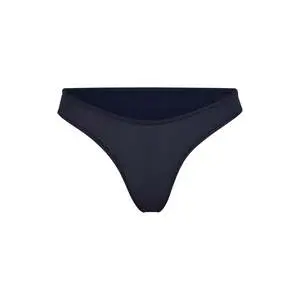 SKIMS Dipped Front Thong | Medium Neutral | 2xs | Fits Everybody Navy