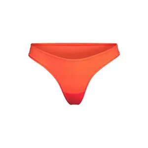 SKIMS Dipped Front Thong | Medium Neutral | 2xs | Fits Everybody Neon Orange