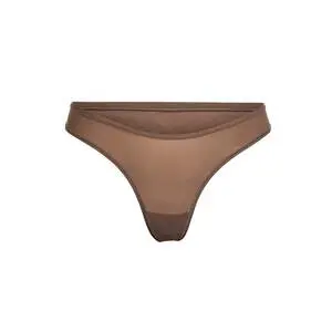 SKIMS Dipped Front Thong | Medium Neutral | 2xs | Fits Everybody Oxide
