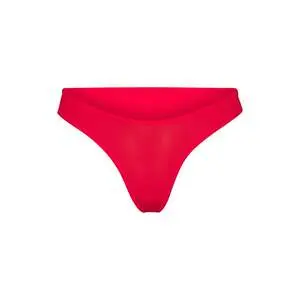 SKIMS Dipped Front Thong | Medium Neutral | 2xs | Fits Everybody Ruby