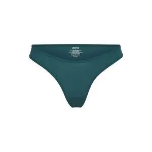 SKIMS Dipped Front Thong | Medium Neutral | 2xs | Fits Everybody Teal