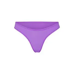 SKIMS Dipped Front Thong | Medium Neutral | 2xs | Fits Everybody Ultra Violet