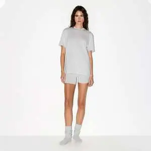 Women's Grey Champion Shorts T-shirts