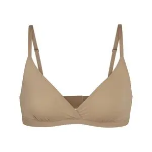 SKIMS Fits Everybody Crossover Bralette Desert