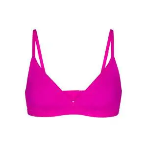 SKIMS Fits Everybody Crossover Bralette Fuchsia