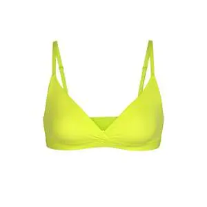 SKIMS Fits Everybody Crossover Bralette Neon Lime