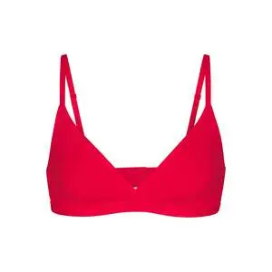 SKIMS Fits Everybody Crossover Bralette Ruby