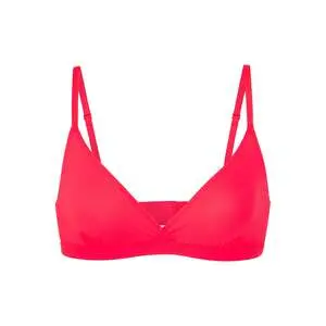 SKIMS Fits Everybody Crossover Bralette Ultra Pink