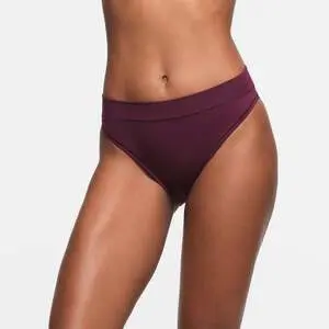 SKIMS SKIMS Cheeky Tanga Deep Berry