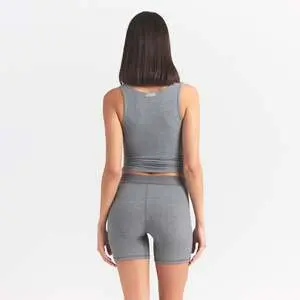SKIMS Soft Lounge Tank Top - Heather Grey