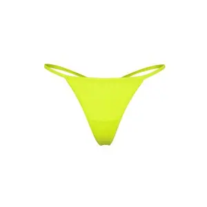 SKIMS Fits Everybody T String Thong Neon Lime