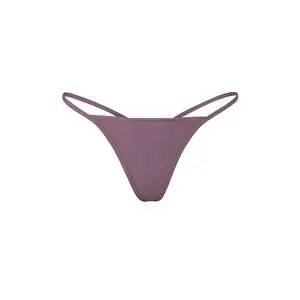 SKIMS Fits Everybody T String Thong Plum