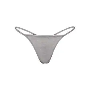 SKIMS Fits Everybody T String Thong Silver