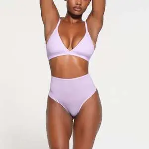SKIMS High Waisted Thong | Medium Neutral | 2xs | Fits Everybody Lily