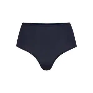 SKIMS High Waisted Thong | Medium Neutral | 2xs | Fits Everybody Navy