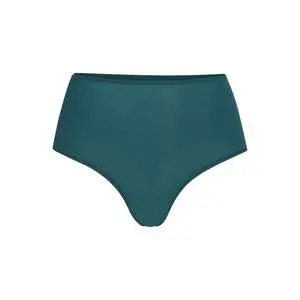 SKIMS High Waisted Thong | Medium Neutral | 2xs | Fits Everybody Teal
