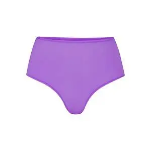 SKIMS High Waisted Thong | Medium Neutral | 2xs | Fits Everybody Ultra Violet