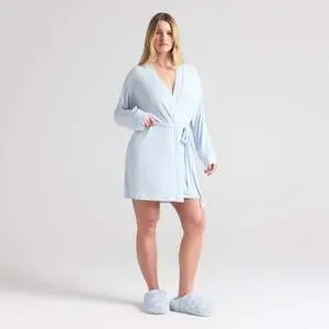 SKIMS Soft Lounge Robe Blue Quartz