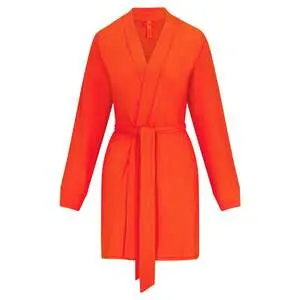 SKIMS Soft Lounge Robe Fire