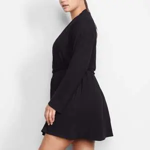 SKIMS Soft Lounge Robe - Onyx