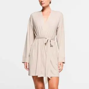 SKIMS Soft Lounge Robe Stone