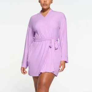 SKIMS Soft Lounge Robe Sugar Plum