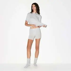 SKIMS Boxer | | | Boyfriend - Light Heather Grey